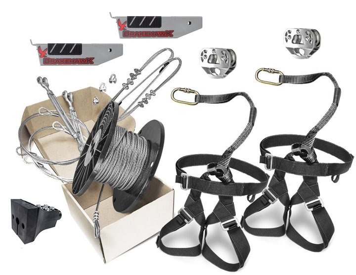 BrakeHawk Zip Line Kit: Effective and Safe Braking System