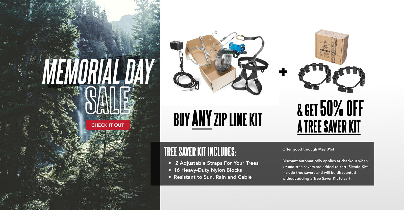 Zip Line Gear - Build Your Zip Line with Us