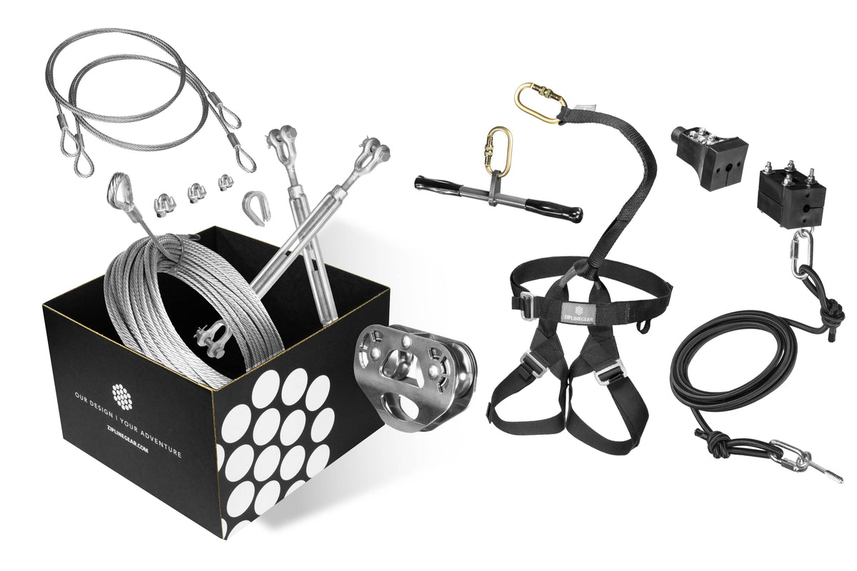 How to Build a Zip Line: Section Two - Cable Installation