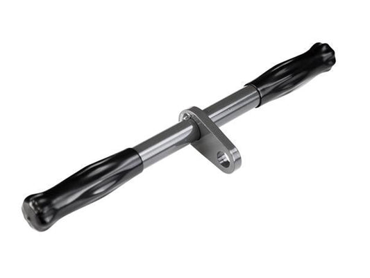 Straight Handlebar for Zip Line Trolley | 14" Steel Grip