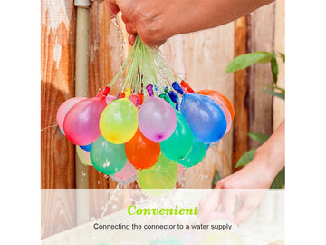 Water Balloons Quick Fill Set: 592 Self-Sealing Balloons