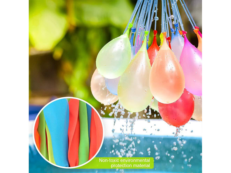 Water Balloons Quick Fill Set: 592 Self-Sealing Balloons
