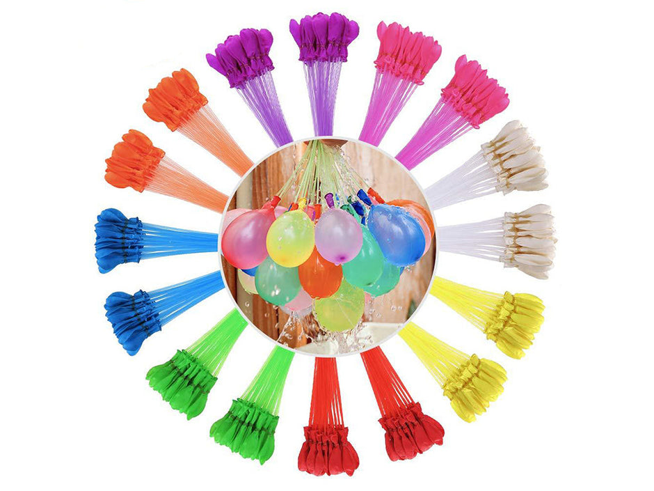 Water Balloons Quick Fill Set: 592 Self-Sealing Balloons